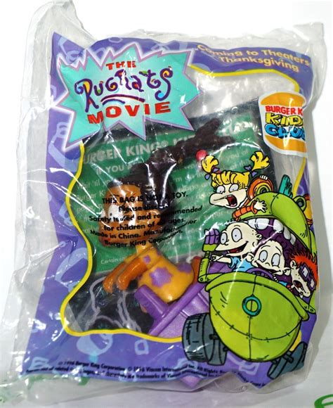 Vintage Burger King Nickelodeon Rugrats Movie Toys 1998 Lot Of 6 New
