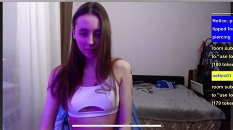 Valents Cherry Showing Piercings And Putting Lush