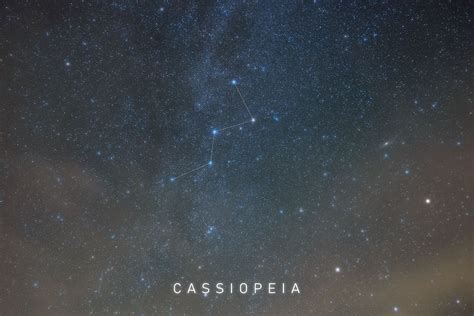 Cassiopeia Constellation Drawing