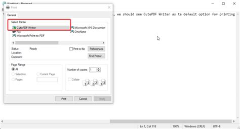 How To Convert Documents To Pdf With Cutepdf For Windows Pc