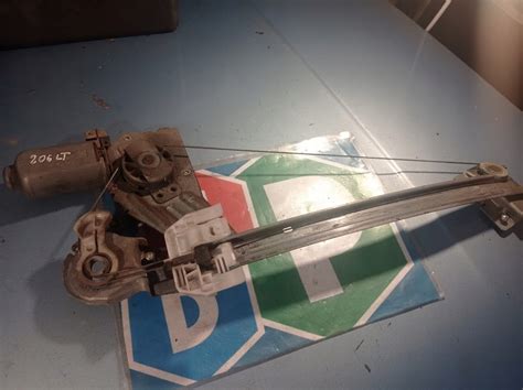 podnośnik mechanizm szyby PEUGEOT 206 lewy tył - 11070691718 ...