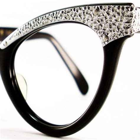Vintage Eyeglasses Frames Eyewear Sunglasses 50s Vintage 50s Cat Eye Glasses Sunglasses Frame