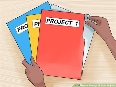 Ways To Manage Multiple Projects WikiHow