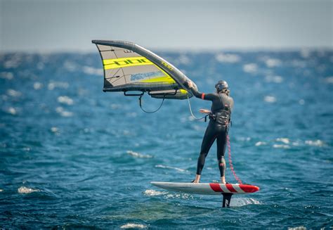 Zara Davis Speed Windsurfer
