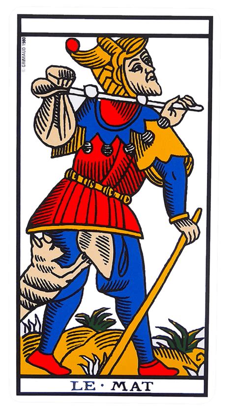 Le Mat Dans Le Tarot De Marseille Signification Interprétation