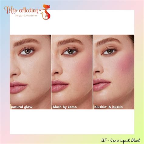 Má Hồng Dạng Lỏng Elf Camo Liquid Blush 4ml Llection