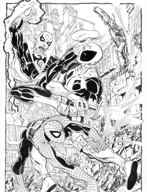 Comic Action Heroes Black And White Wallpaper Background Free