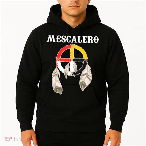 Mescalero Apache Tribe Nation Native Indian Medicine Wheel Hoodie