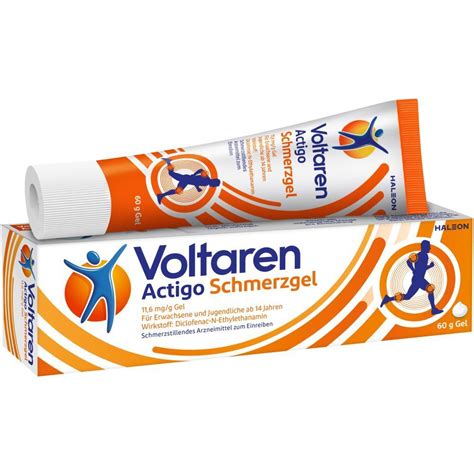 Voltaren Actigo Schmerzgel Mit 1 Diclofenac Schmerzlinderung 60 G Shop Apotheke