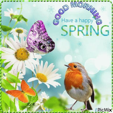 Good Morning Happy  Good Morning Happy Spring Descobrir E