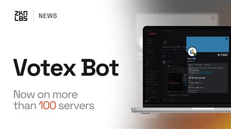 Ziken Labs Poll Discord Bot Votex Is Used By 100 Servers