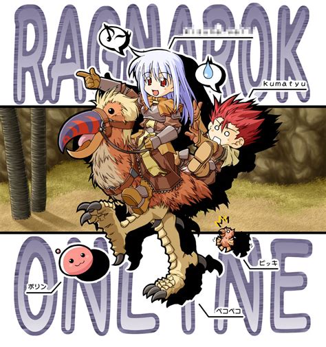 Poring Swordsman Peco Peco And Picky Ragnarok Online Drawn By Kumatyu Danbooru