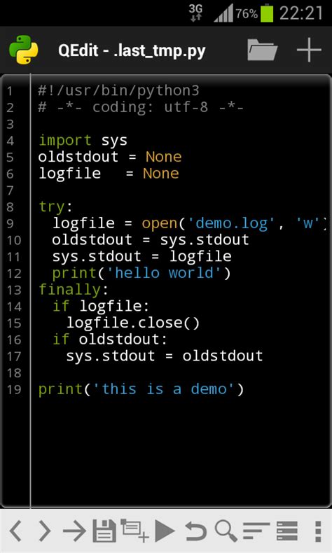 Qpython 安卓上的python编辑利器郑晓个人博客
