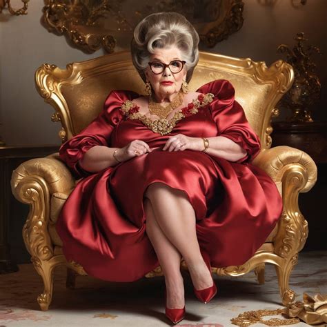 Beautiful Granny With Voluminous Brown Bouffant Be By Dimitr2 On Deviantart