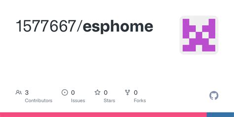 GitHub 1577667 Esphome