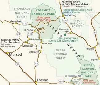 Driving Directions To The Ahwahnee Hotel Yosemite National Park Mary
