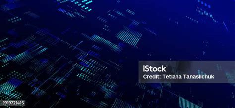 Abstract Digital Background Data Flow Information Concept Of Digital