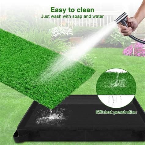 Grass Pee Pads For Dogs Artificial Grass Puppy Training Pads Anti Slip
