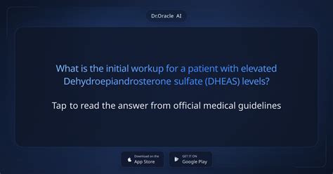 What Is The Initial Workup For A Patient With Elevated