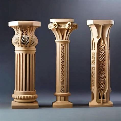 Make A Column Decoration Suitable For Premium Ai Generated Image