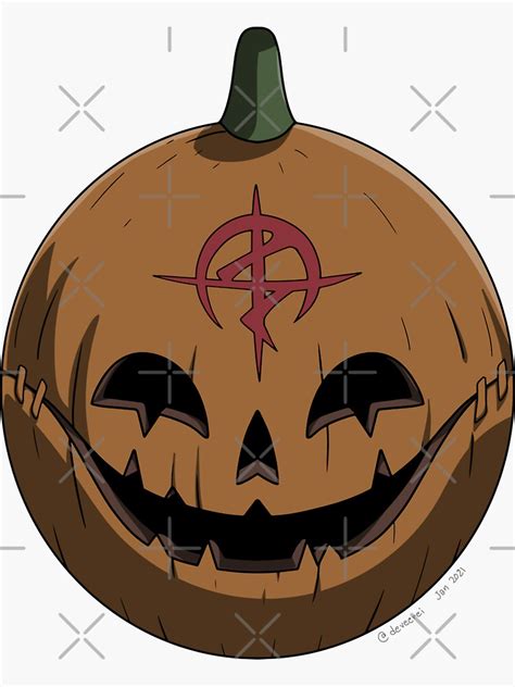 Gundam Mafty Pumpkin Head Recreated Sticker For Sale By Deveerei