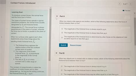 Solved In General How Does The Coefficient Of Static