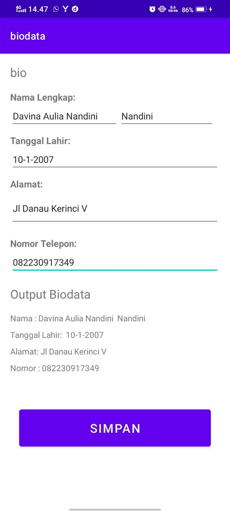GitHub Dxvin28 Biodata
