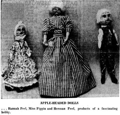 How To Make Old Fashioned Apple Head Dolls Get Vintage Shrunken Apple Diy Craft Directions