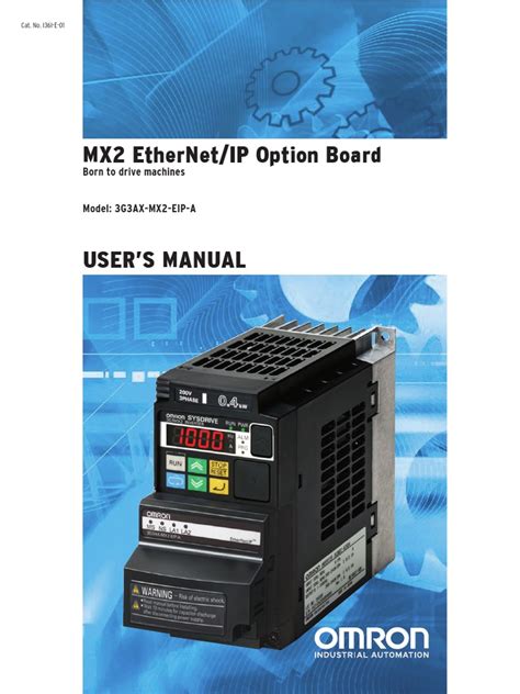 Mx2 Ethernetip Option Board Users Manual Pdf High Voltage Parameter Computer Programming