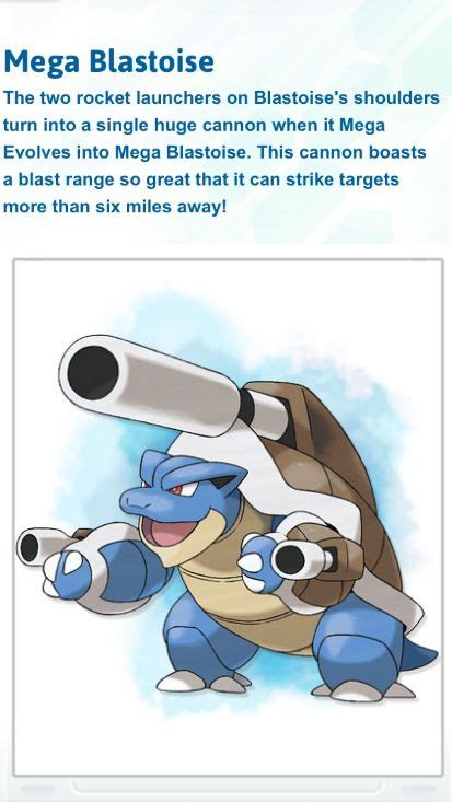 Mega Blastoise In Battle Blastoise Pokemon Turn Ons