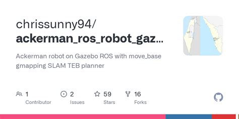 GitHub Chrissunny Ackerman Ros Robot Gazebo Simulation Ackerman Robot On Gazebo ROS With