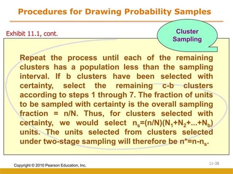 Sampling Design And Procedure For Educationa Purposes Ppt