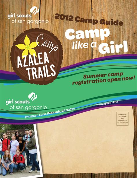 Gssgc 2012 Camp Broshure By Girl Scouts Of San Gorgonio Issuu