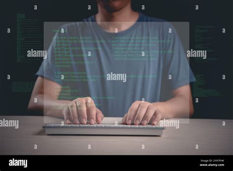 Hands Typing On Laptop With Programming Code On Screen Representing Software Development