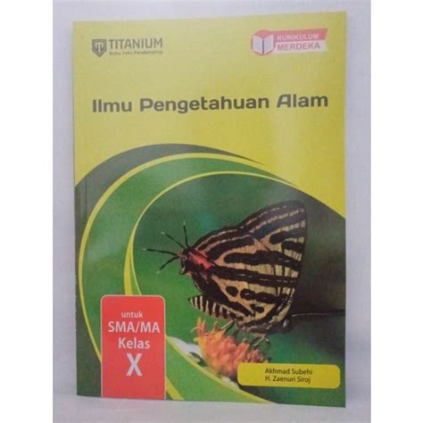 Jual Buku Titanium Kurikulum Merdeka Ipa Fisika Kimia Biologi