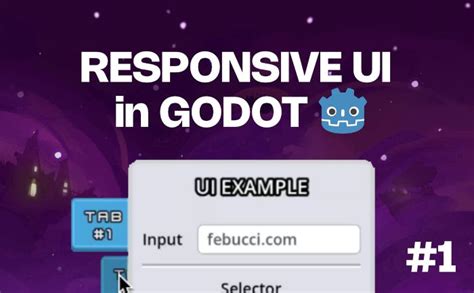 How To Create Ui In Godot Core Concepts Part 1