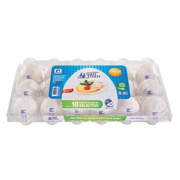 Huevo Blanco Aires De Campo Orgánico 12 Pzas Bodega Aurrera Despensa