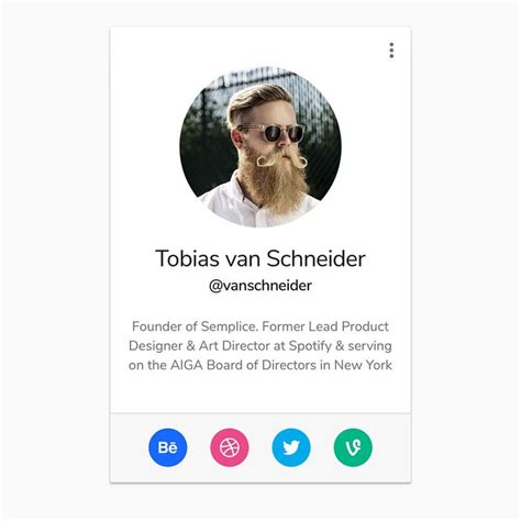 Profile Card UI Design Challenge