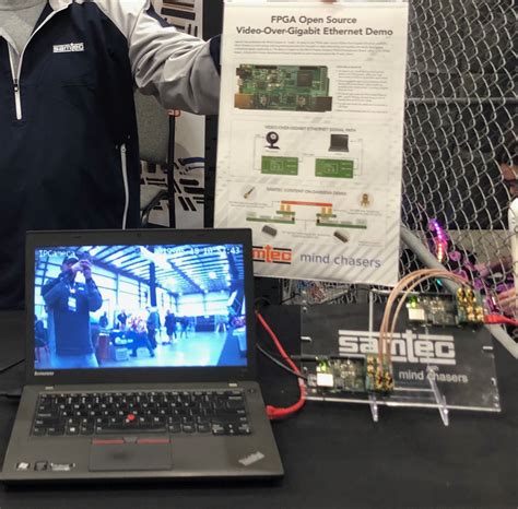 Open Source FPGA Based Gigabit Ethernet Demo At Maker Faire This Week R FPGA