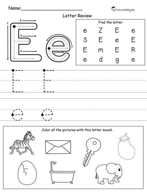 Pin By Laura Cary On Work Ideas Letter E Worksheets Alphabet