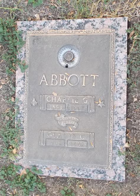 Charles Gabriel “charlie” Abbott 1891 1997 Find A Grave Memorial