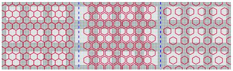 One Example Of The Hexagonal Sensor Having The Gap Factor Of 0 20