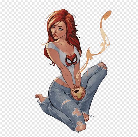 Mary Jane Watson Spider Man 2 Jean Gris Comics Mary Libro De