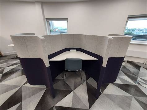 Encompass Individual Quiet Work Booths Flexiform Contract Furniture