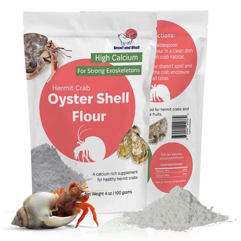 Oyster Shell Supplement For Hermit Crabs Natural Calcium Source For