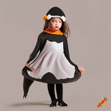 Penguin Costume Girl