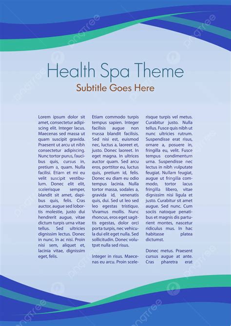 Spa Theme Wave Modern Illustration Vector Wave Modern Illustration Png And Vector With