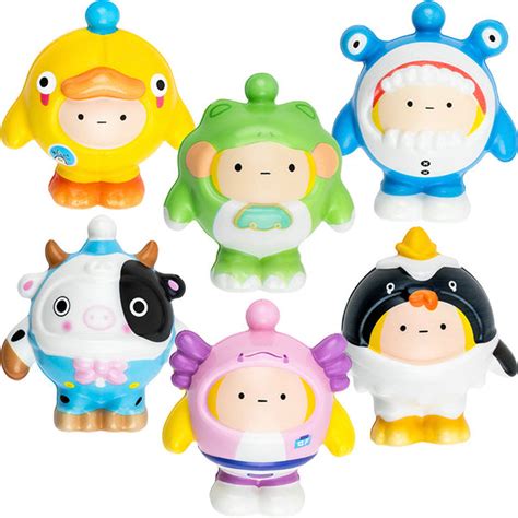 Squishy Characters In Costumes 35in Asst 12pcs