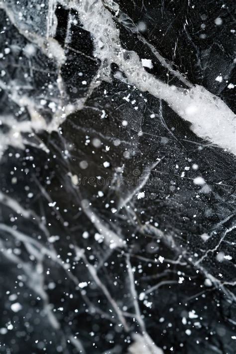 A Fire Hydrant In A Snowy Forest Suitable For Winter Themes Stock