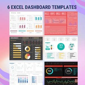 Excel KPI Data Dashboard EXCEL Ready To Use Multipurpose Kpi Sale Performance Editable Etsy